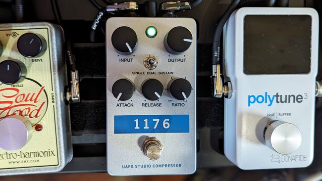 Universal Audio UAFX 1176 Studio Compressor Pedal review | MusicRadar