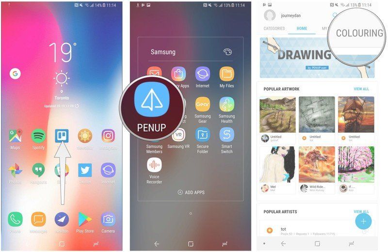 How to use the Coloring feature on the Galaxy Note 8 | Android Central