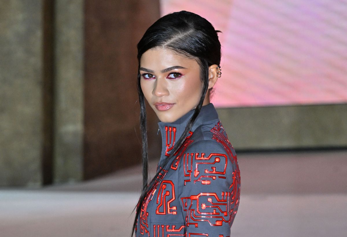 Zendaya Goes Cyborg Couture at the 'Dune: Part Two' Press Tour in Seoul ...