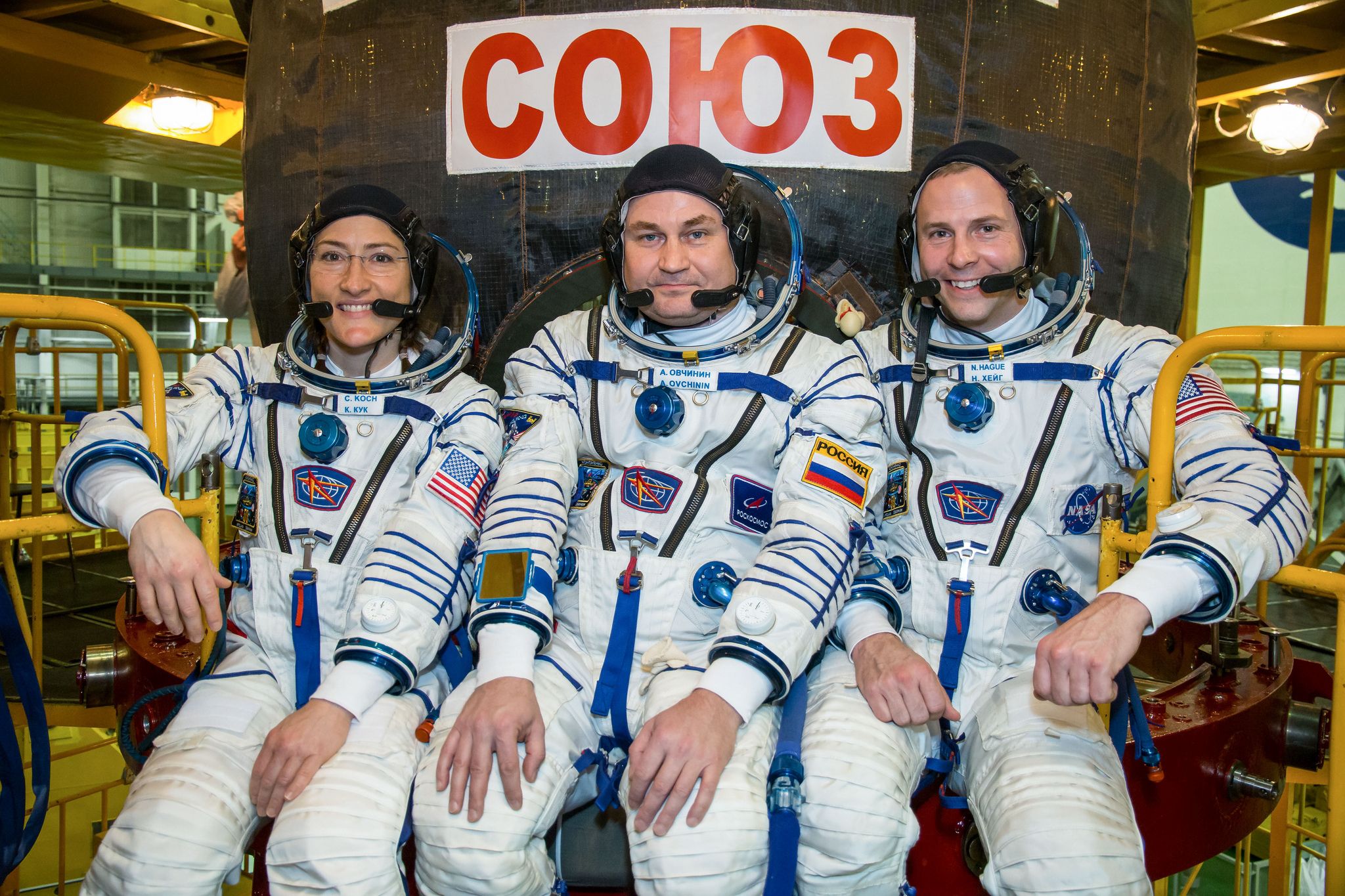 Watch a New US-Russian Crew Launch to Space Station This Pi Day! | Space