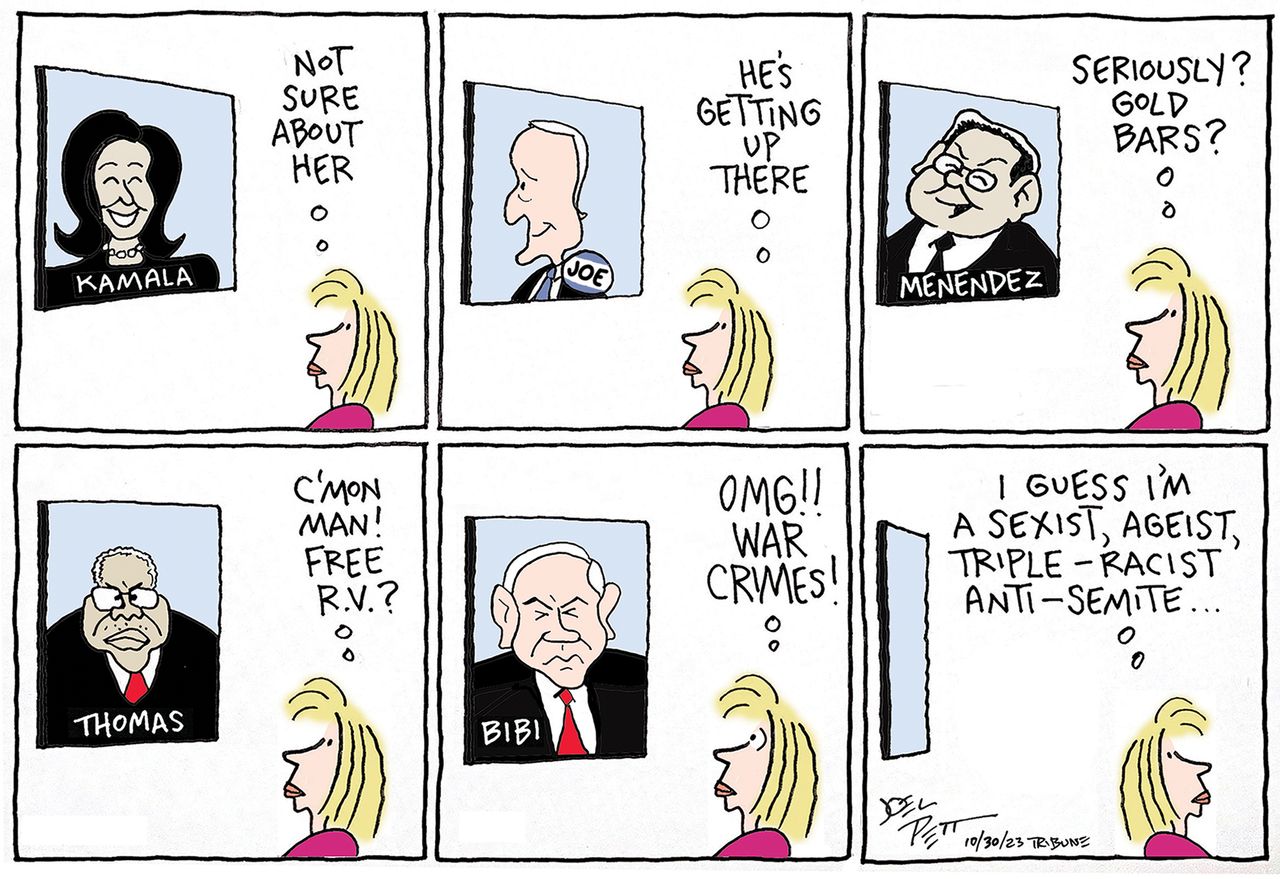 Today's political cartoons - November 1, 2023 | The Week