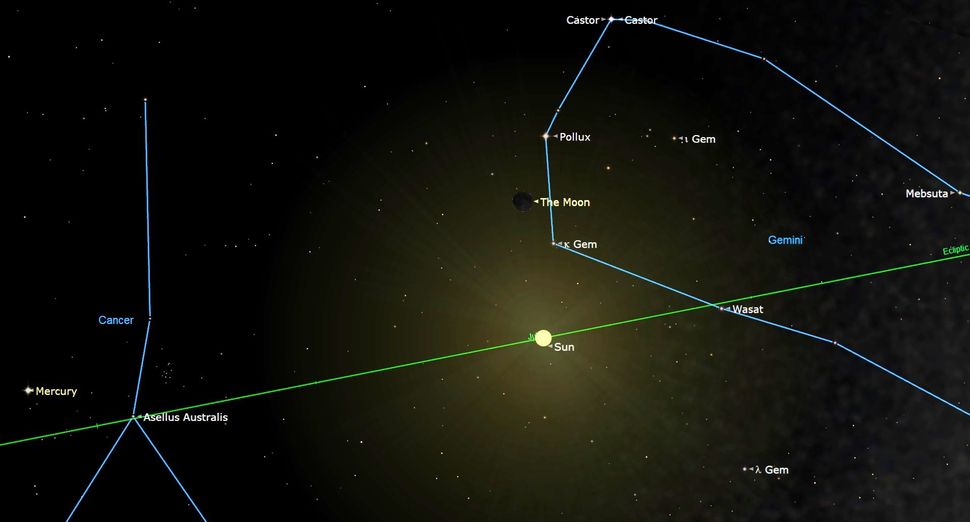The July new moon offers dark skies to see 5 visible planets tonight ...