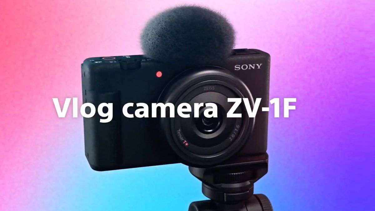 Sony ZV-1F vlogging camera is just the job for content creators ...