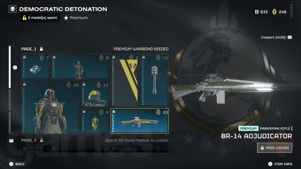 Everything in the Helldivers 2 Democratic Detonation Warbond | GamesRadar+