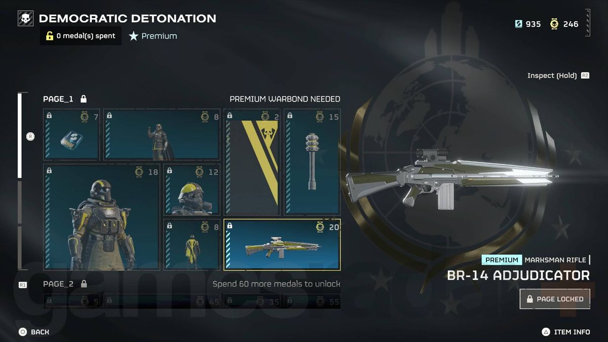 Everything in the Helldivers 2 Democratic Detonation Warbond | GamesRadar+