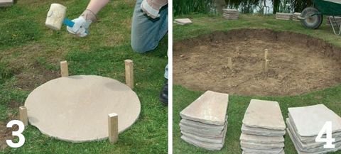 How to Lay a Paving Circle | Homebuilding