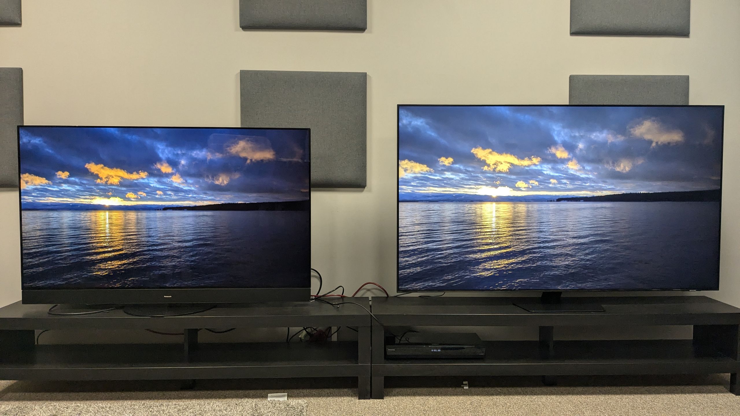 I tested a mid-range OLED and a flagship mini-LED 4K TV side by side ...