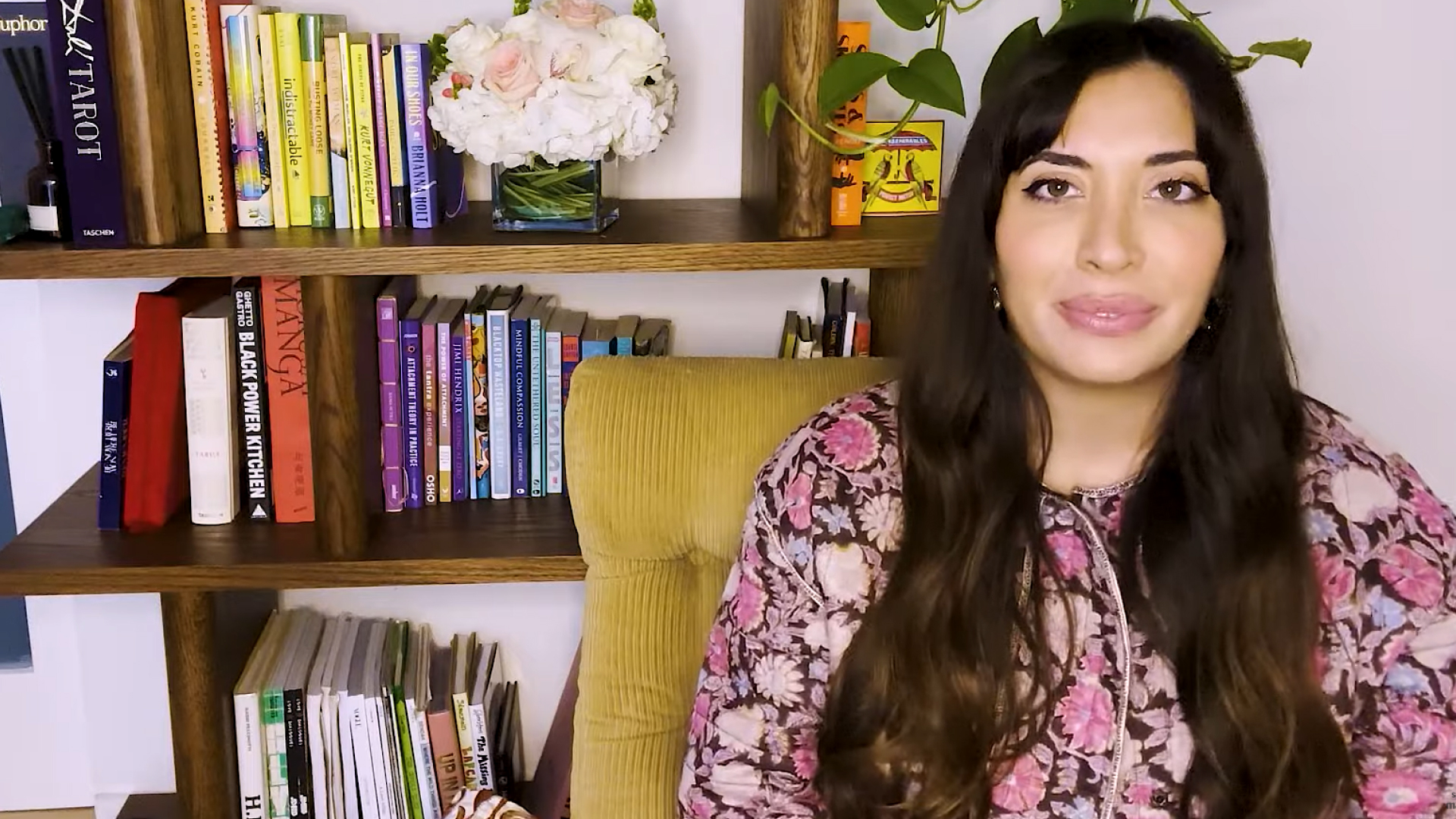 Sarah Bahbah Shares Her Favorite Books in 'Shelf Portrait' | Marie Claire