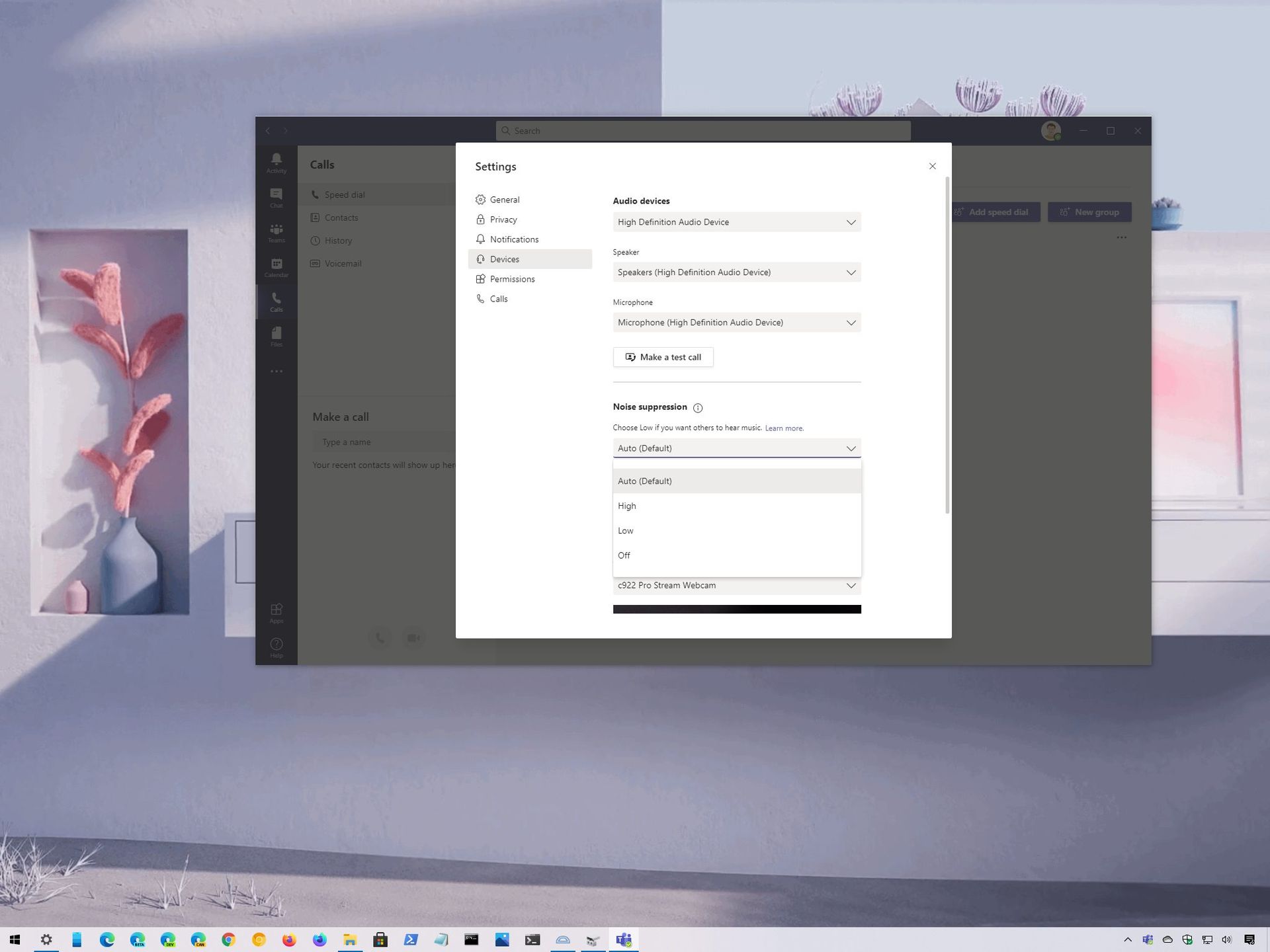 How to enable noise suppression for meetings on Microsoft Teams ...