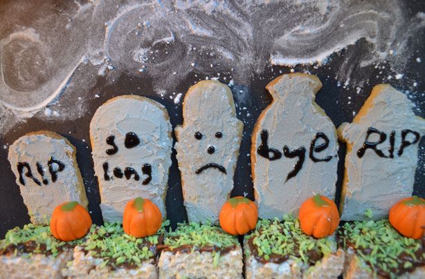 Tombstone cookies | Snack Recipes | GoodtoKnow