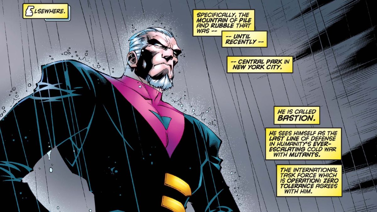 Who is Bastion? The comic history of the secret villain who has been ...