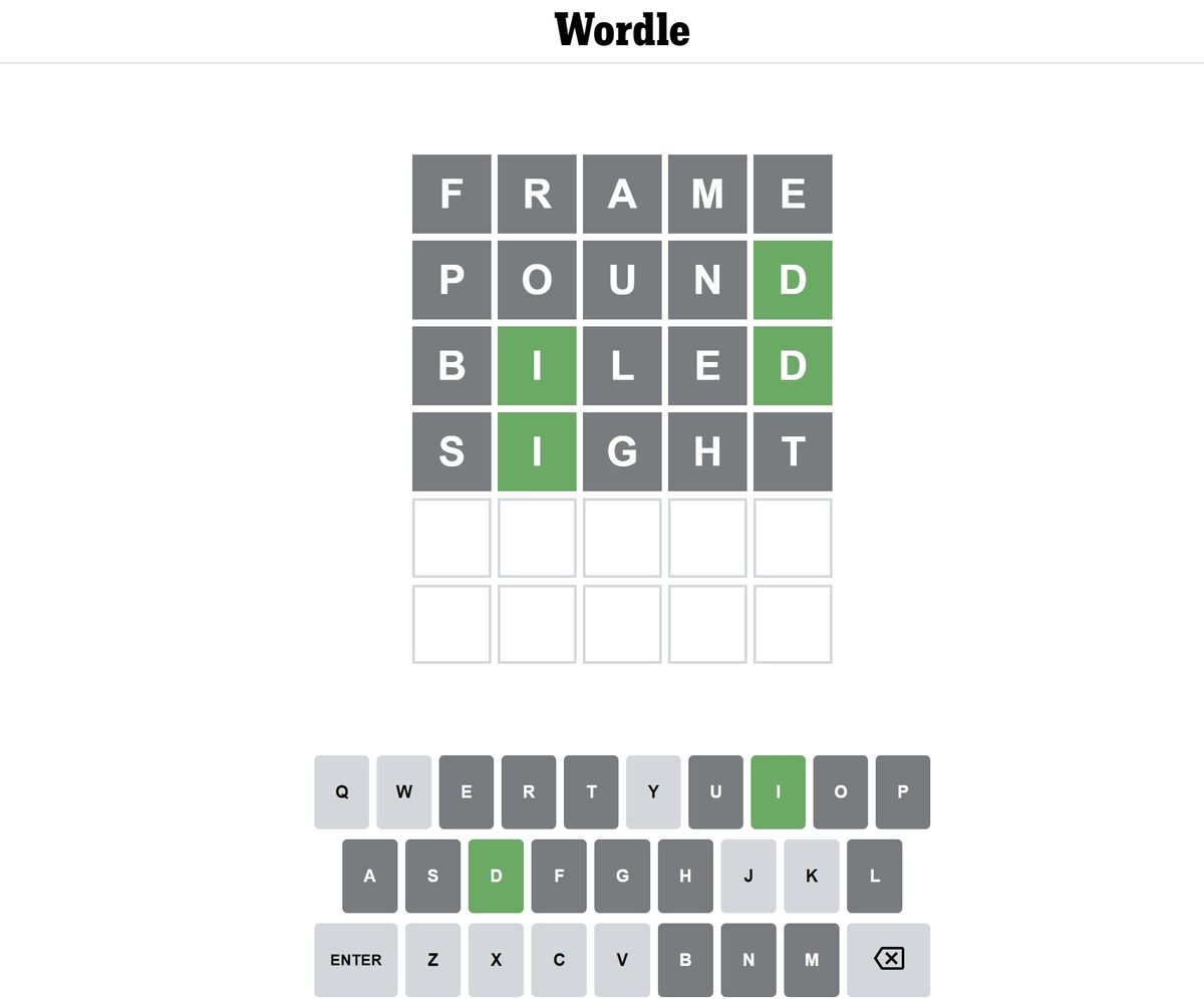 How I solved Wordle #251 - spoilers for today's puzzle | TechRadar
