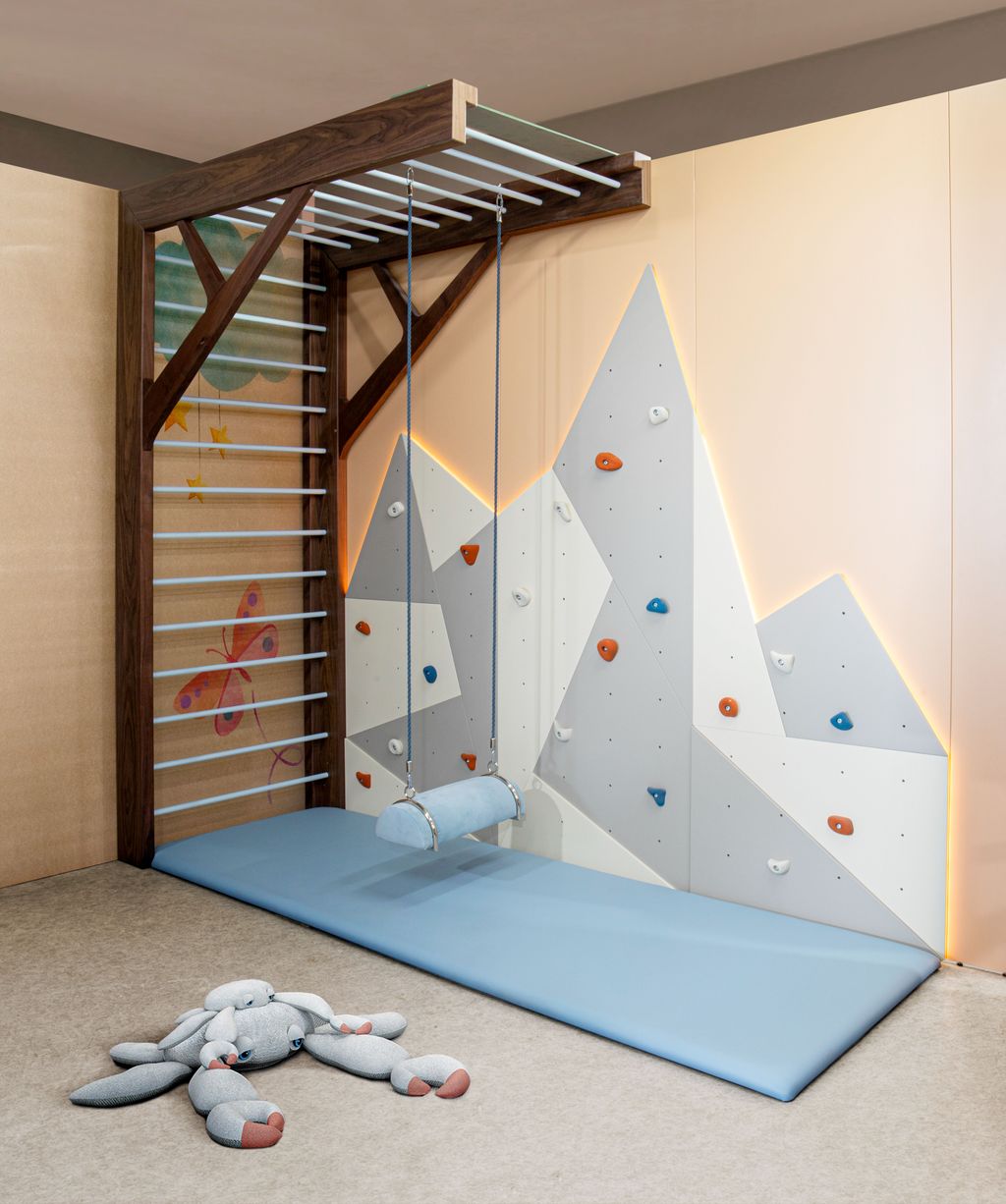 Adding a climbing wall for kids' rooms — including some ideas ...