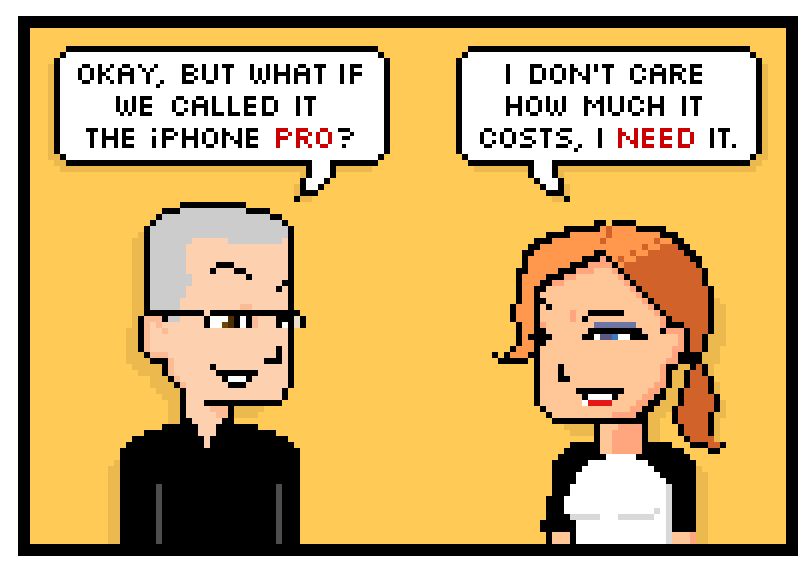 Comic: The Secret of the iPhone Pro | iMore