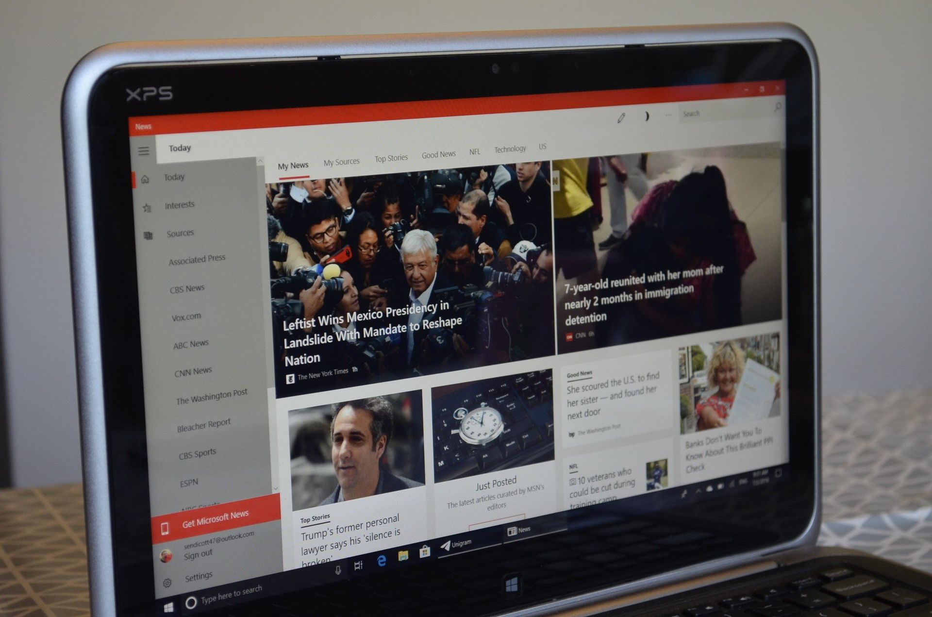 A first look at the new Microsoft News app for Windows 10 | Windows Central