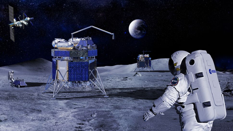Europe picks companies to help build Argonaut moon lander | Space