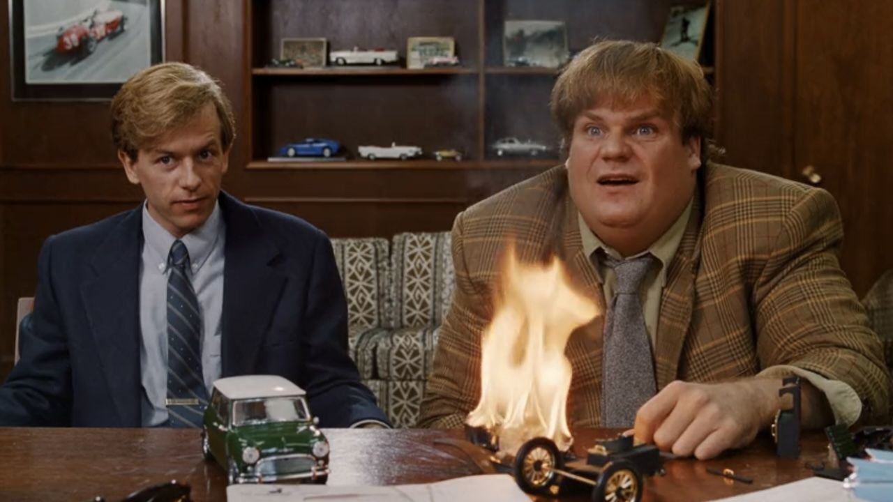 32 Ridiculous And Hilarious Tommy Boy Quotes And Scenes | Cinemablend