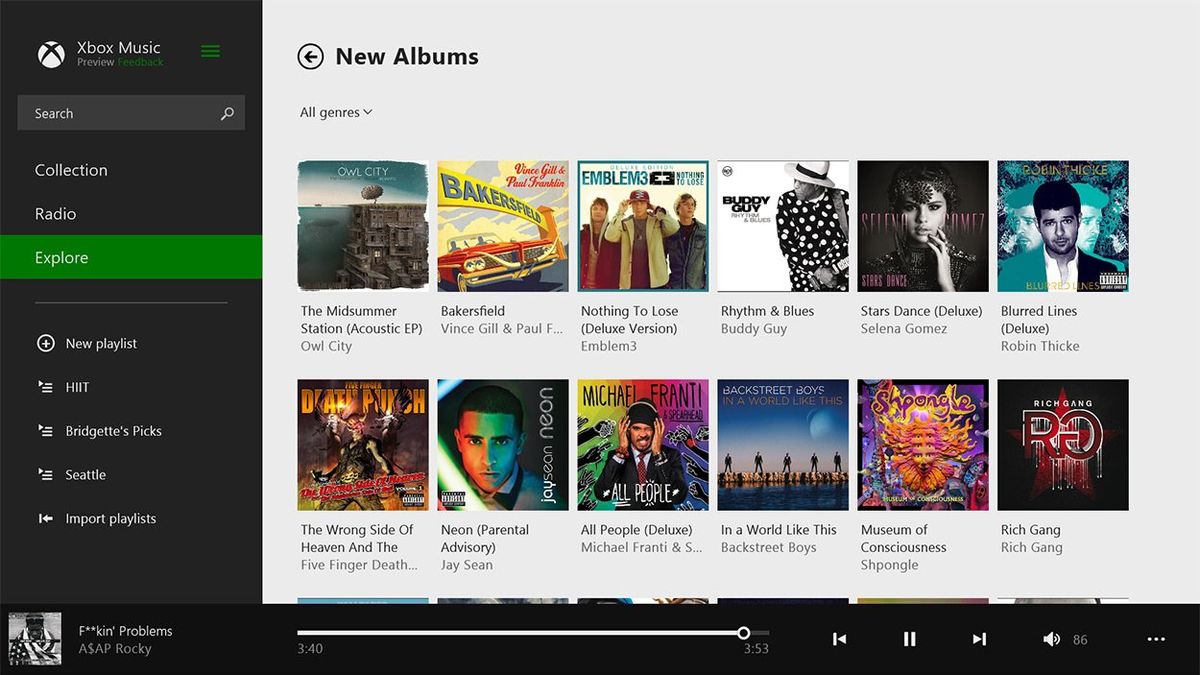Xbox Music Updated for Windows 8.1 Preview, adds new artist view and ...