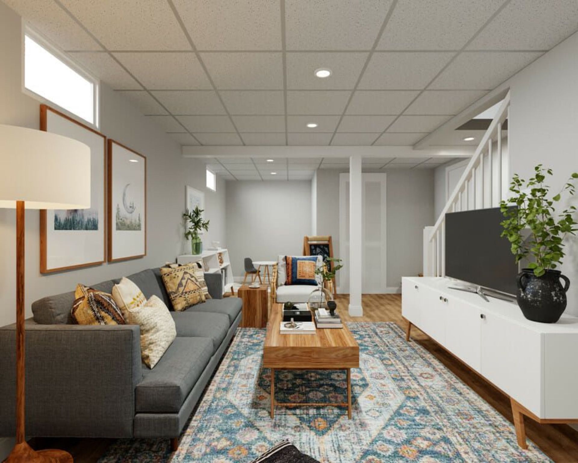 14 basement ceiling ideas – take the wow-factor to another level | Real ...