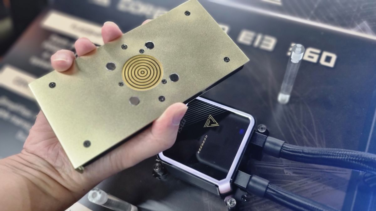 A titanium-shrouded RTX 5090, outrageous cases, big-screen CPU coolers ...