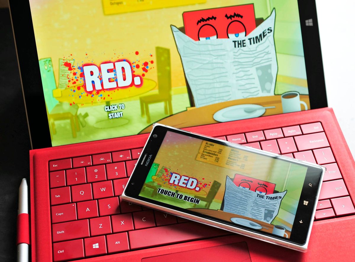 RED. is a badass universal game for Phone and Windows 8 that you should ...