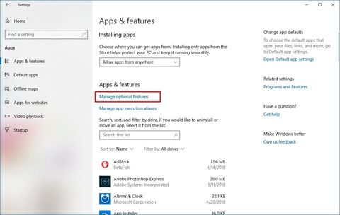 How to access XPS Viewer in the Windows 10 April 2018 Update | Windows ...