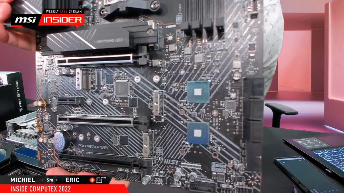 MSI Showcases AM5 Socket, X670 Platform's Dual Chipsets | Tom's Hardware