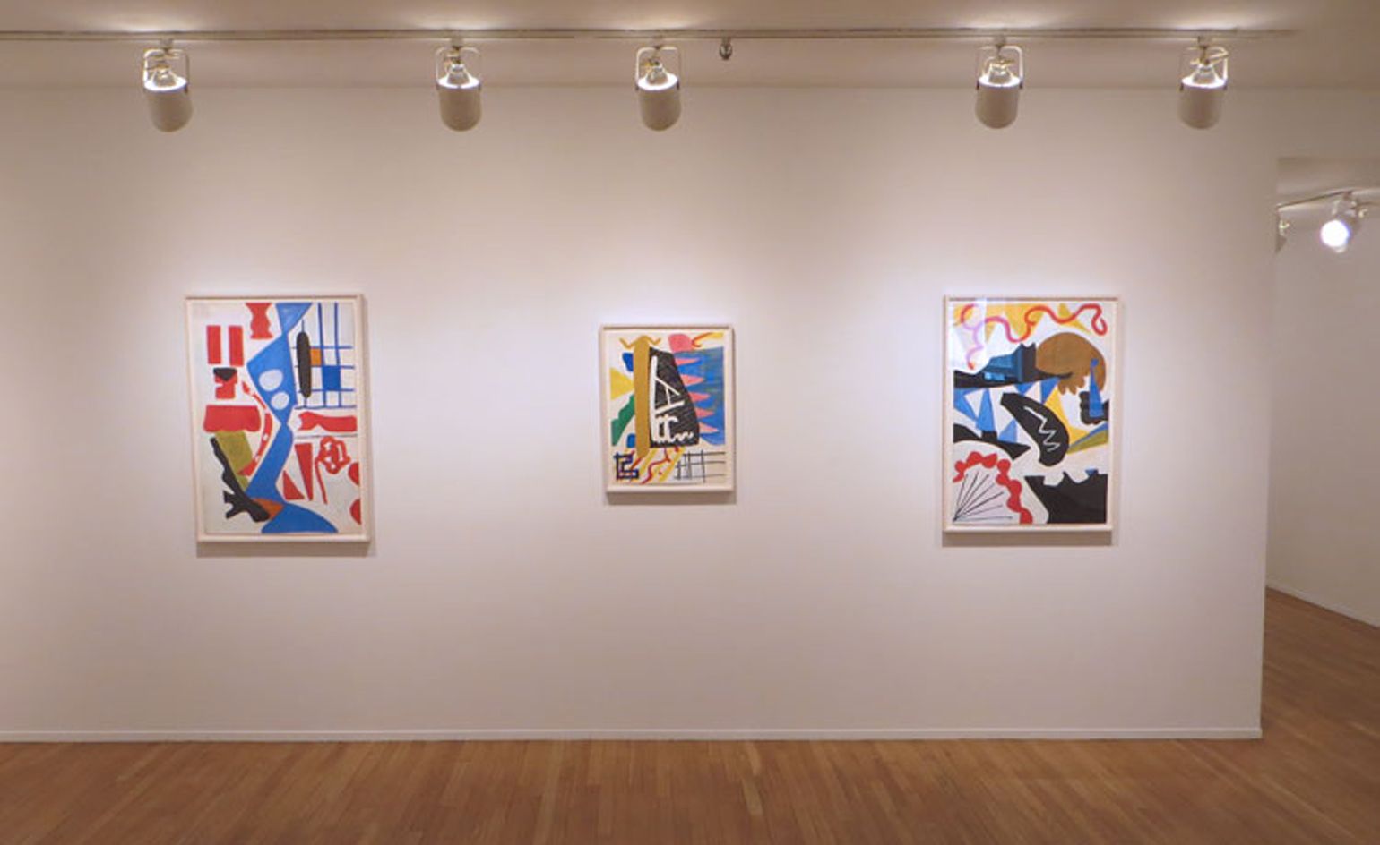 Shirley Jaffe's mixed media at Tibor de Nagy in New York | Wallpaper
