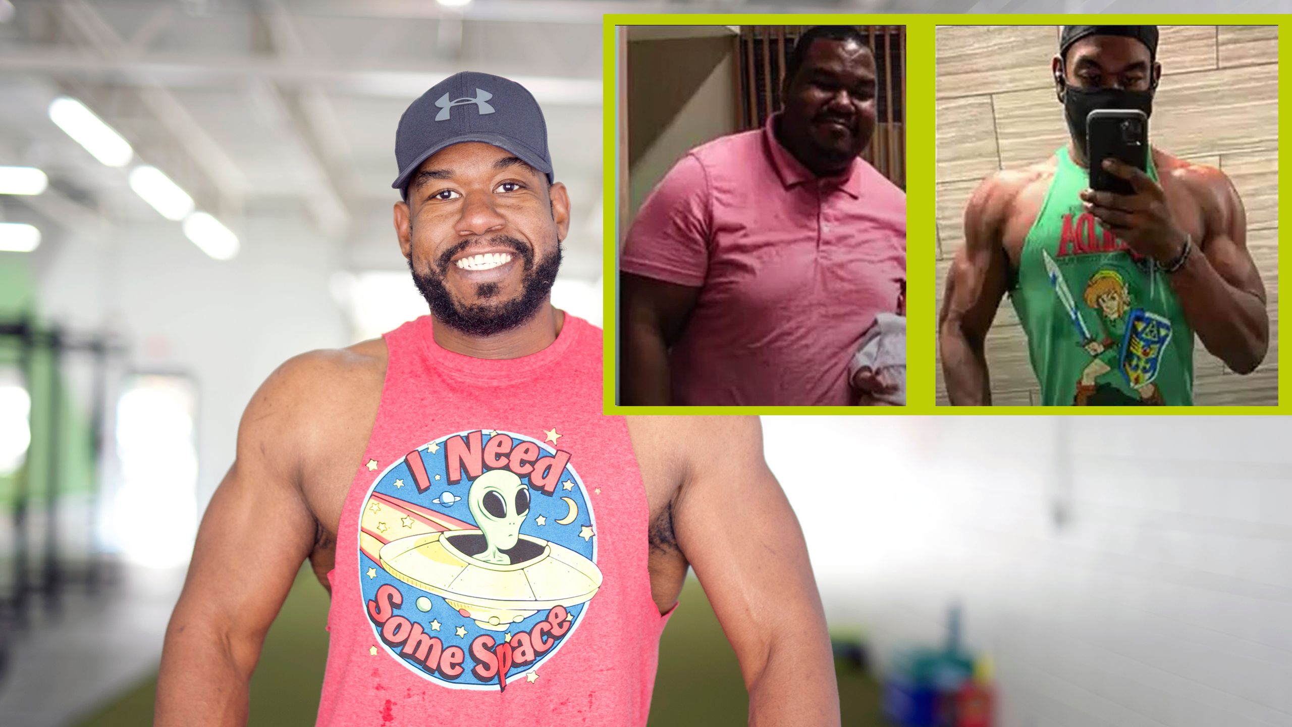 Real life weight loss: How this man went from 405lbs to a bodybuilder ...