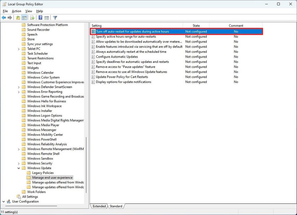 How to configure active hours on Windows 11 | Windows Central