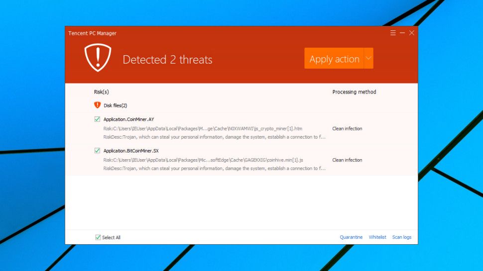 Tencent PC Manager review | TechRadar