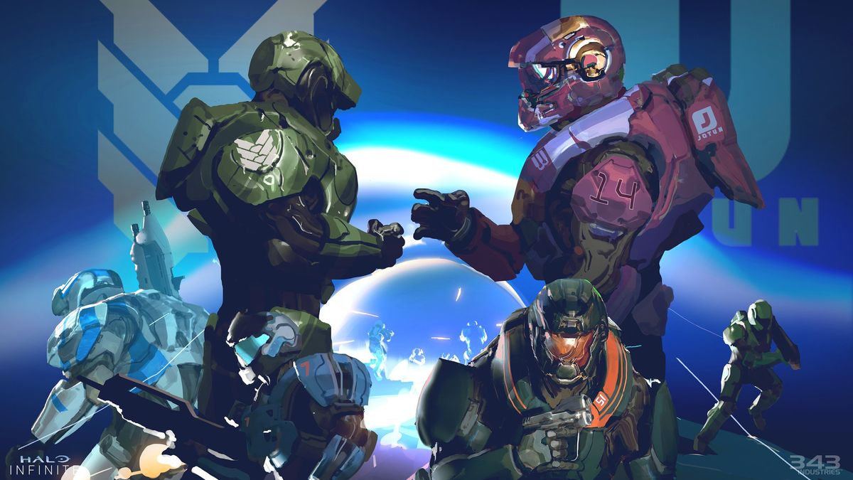 Halo Infinite concept art treasure trove released ahead of beta launch ...