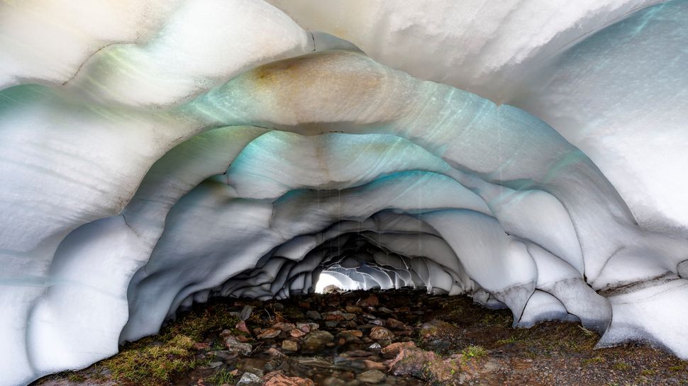 Visiting beautiful rainbow ice caves "could be fatal" warns National ...