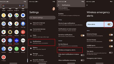 How to enable or disable emergency, weather, and Amber alerts on your ...