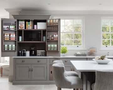 Breakfast bar ideas for small kitchens: 10 coffee stations | Homes and ...