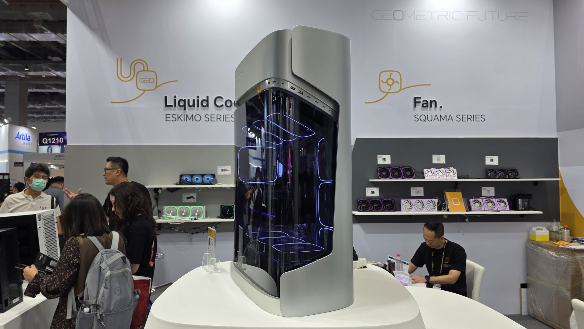 Geometric Future highlights new PC cases, AIOs, and PSUs at Computex ...