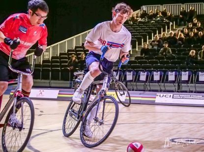 Football on bikes - Meet Britain's only cycle-ball team, dribbling ...