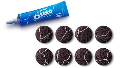 Broken Oreos get delightfully imperfect Japanese art makeover ...