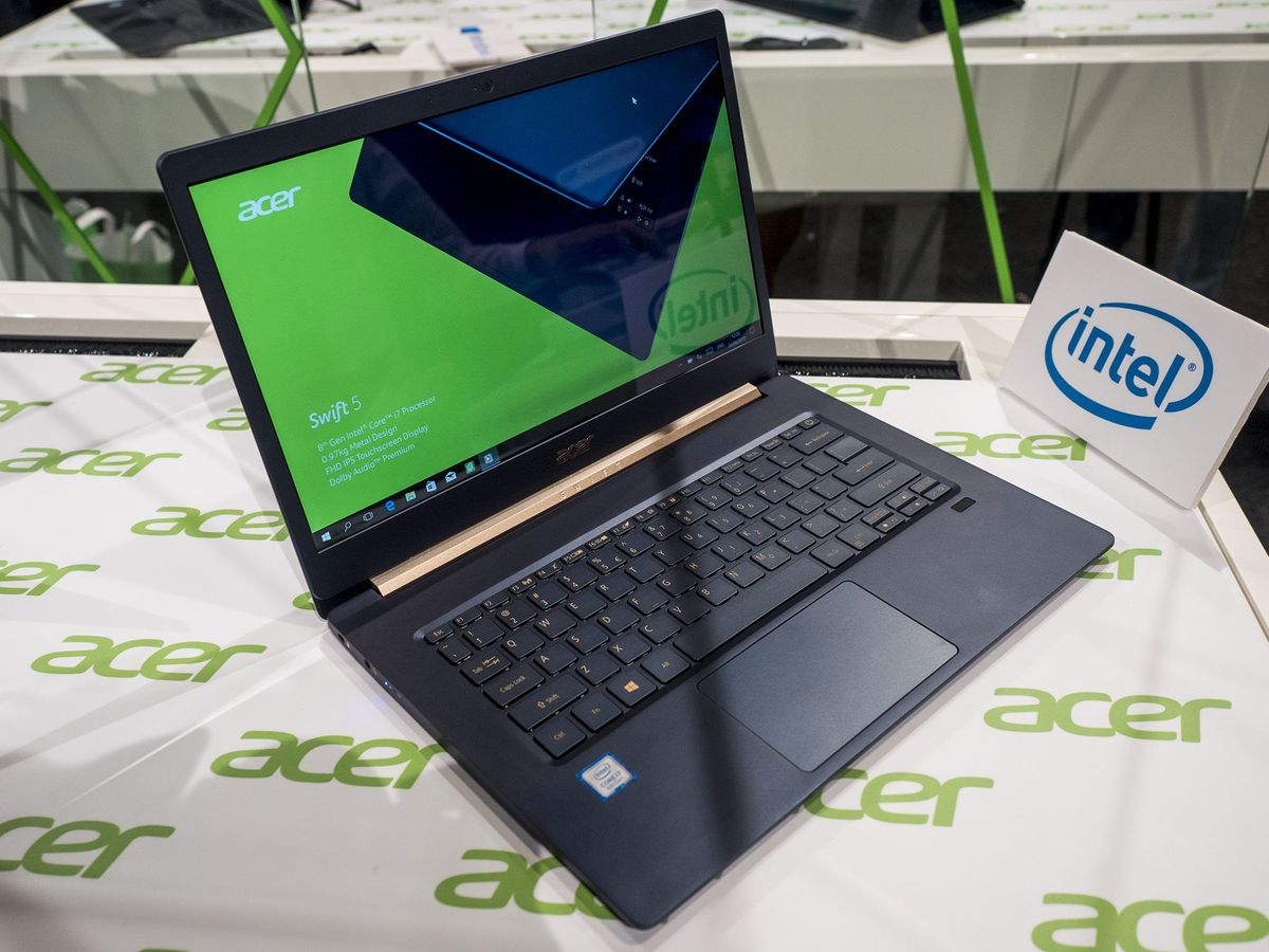 Acer says its 14-inch Swift 5 laptop is the lightest in its class ...