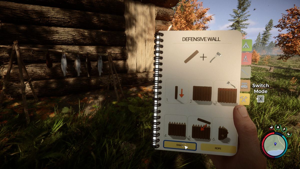 Sons of the Forest defensive wall guide | PC Gamer