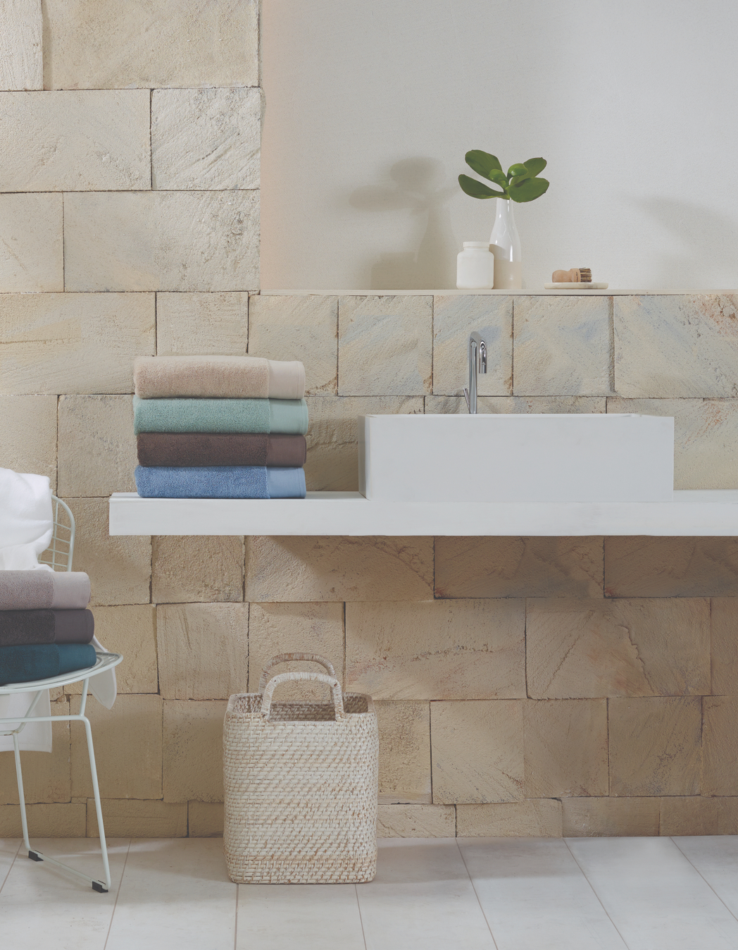 How to roll towels: for a spa-like fold every time | Homes & Gardens