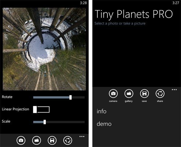 Tiny Planets Pro, taking your Windows Phone images into orbit | Windows ...