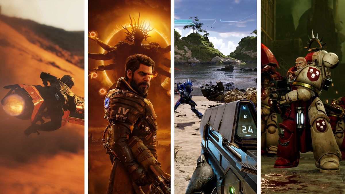 Upcoming space & sci-fi games for 2026 & beyond: Saros, Warhammer 40K ...