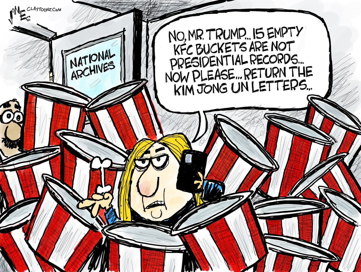 Trump's buckets | The Week
