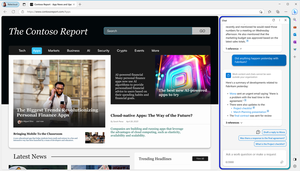Microsoft Edge gets a new look, Copilot support, and can now help you ...