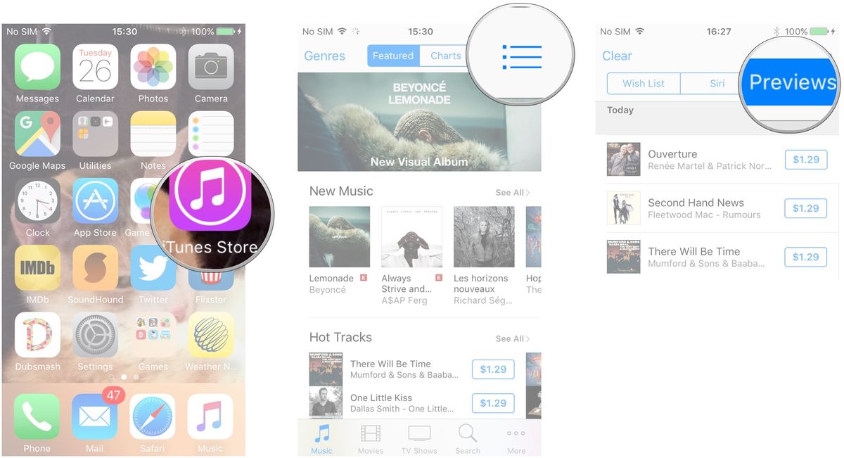How to share and save content on the iTunes Store for iPhone and iPad ...