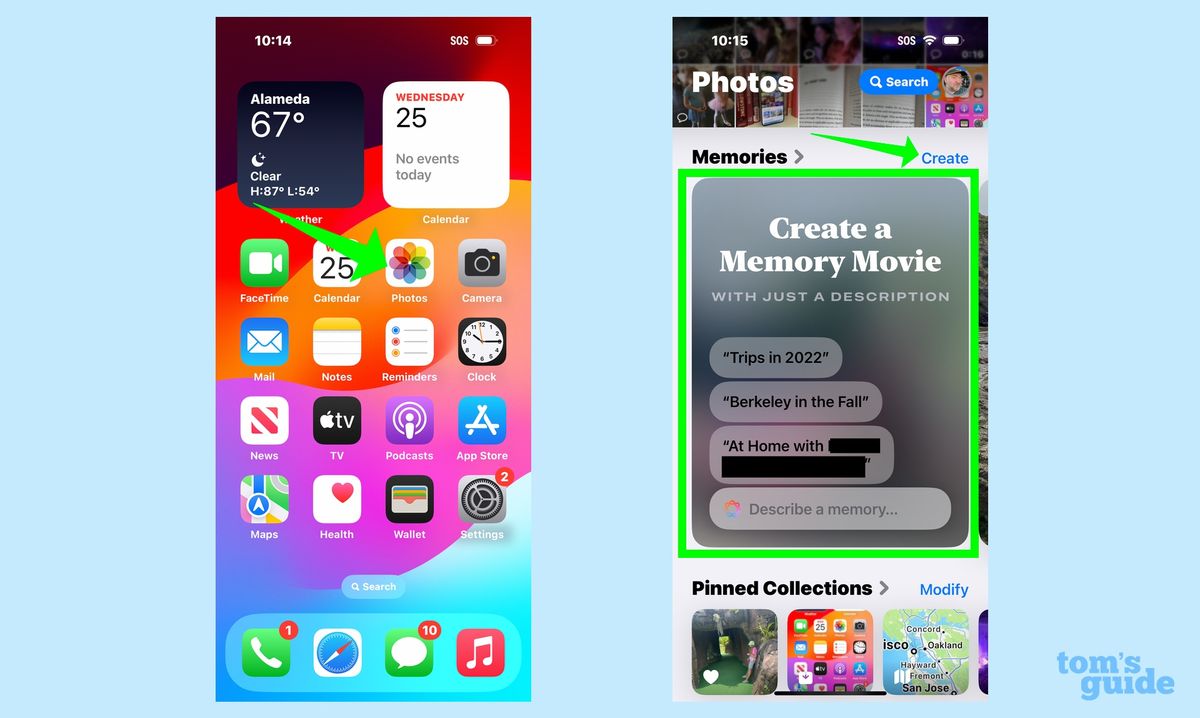 How to create a Memory Movie with Apple Intelligence on your iPhone ...