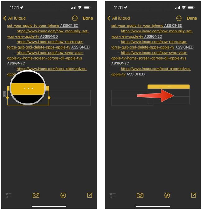 How to use tables in Notes on iPhone and iPad | iMore