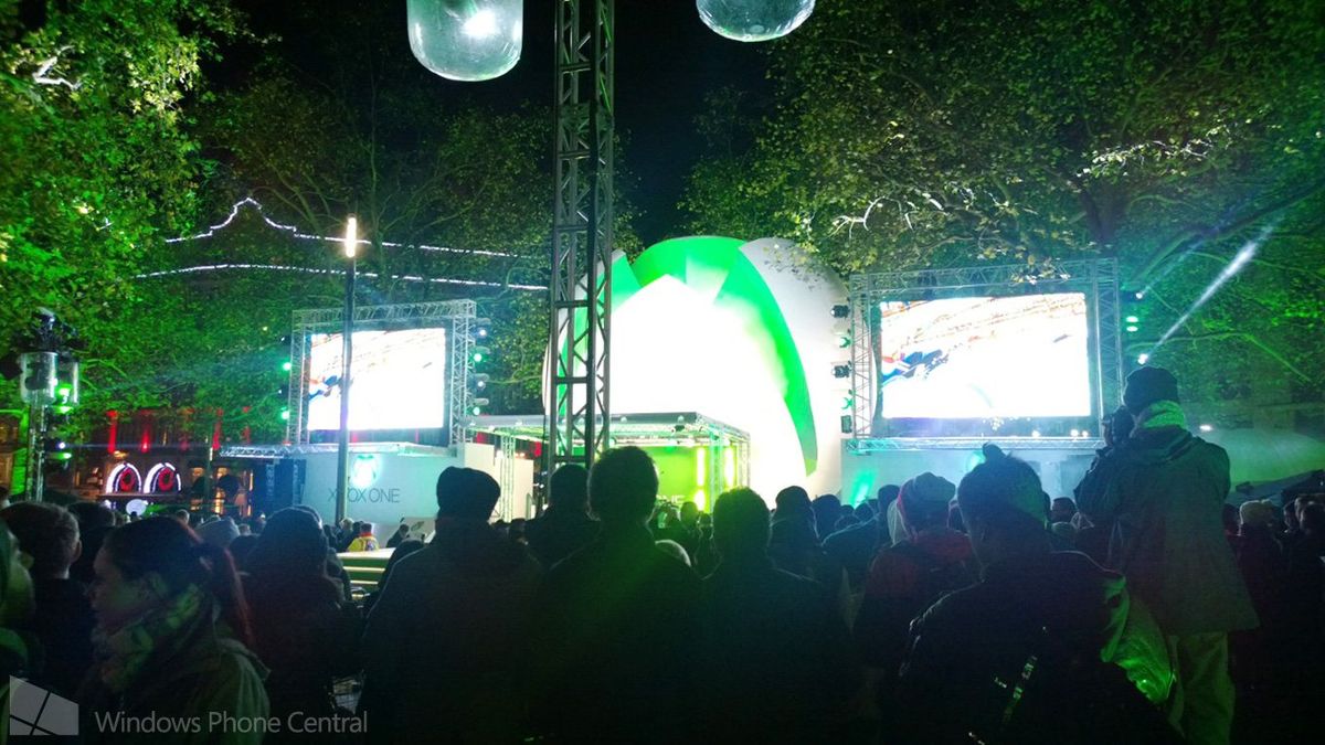 From the Xbox One UK Launch event at Leicester Square, London | Windows ...