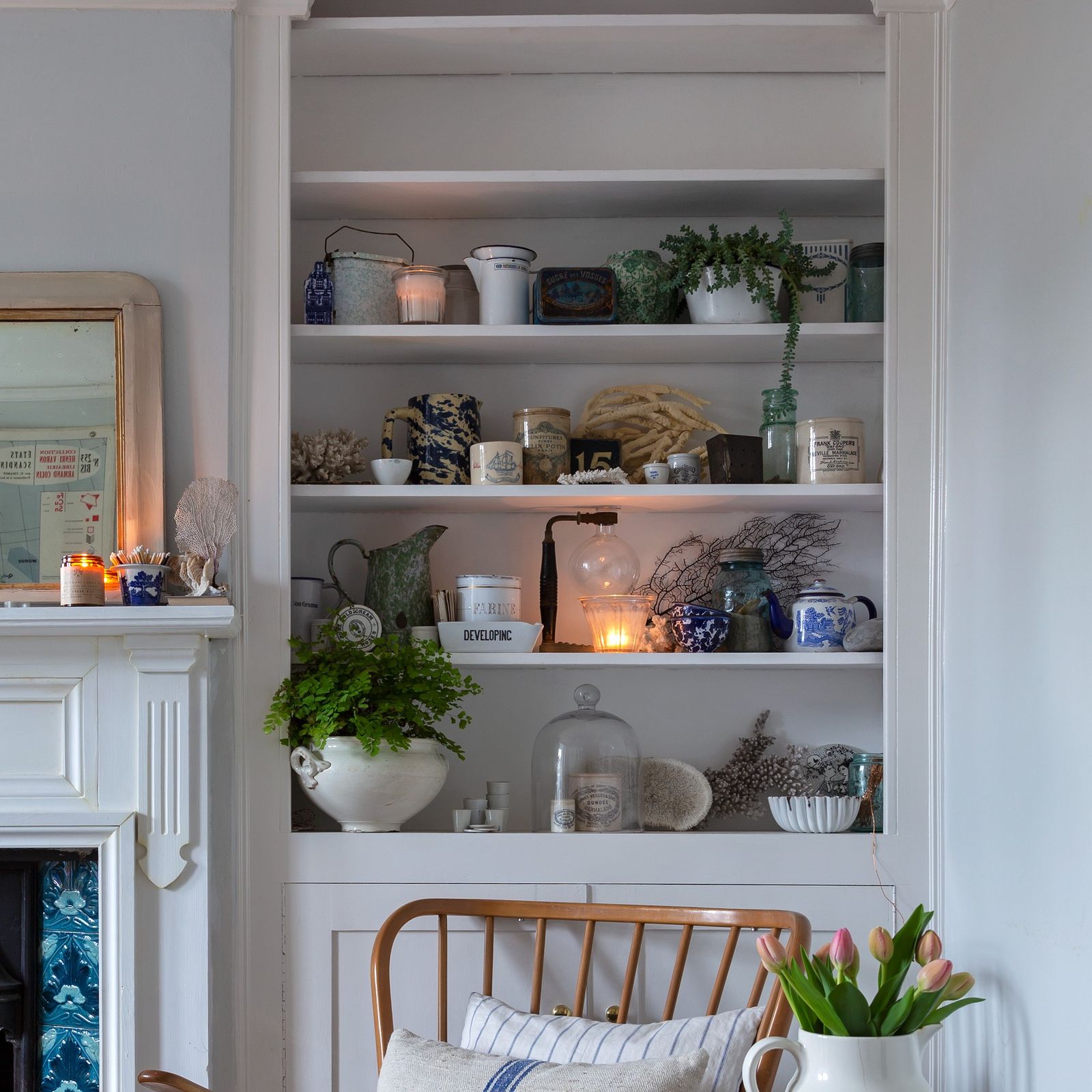 The M&S bestselling light up candles are back for Christmas | Ideal Home